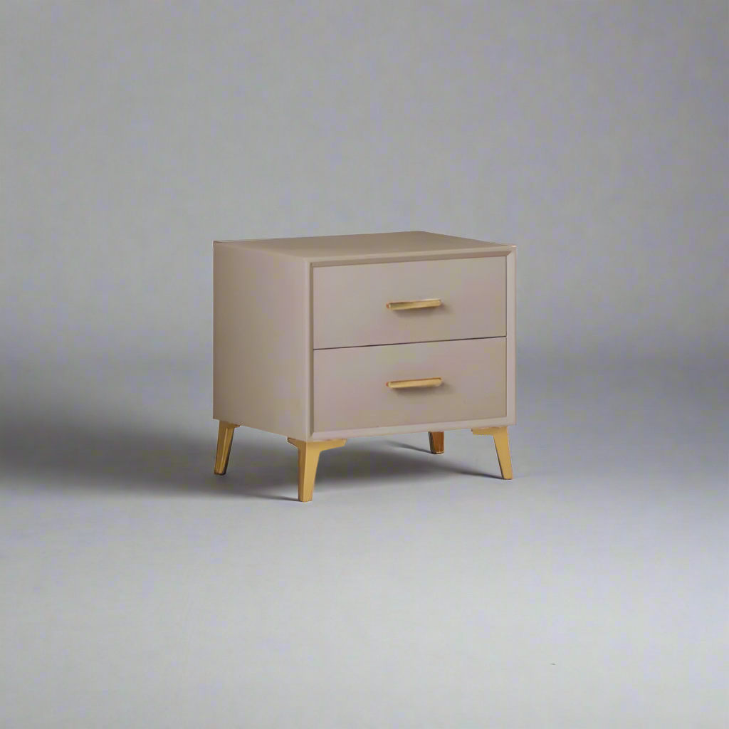 Leathaire Upholstery Bedside Table/Night Stands/Timber Frame – Diamonds ...