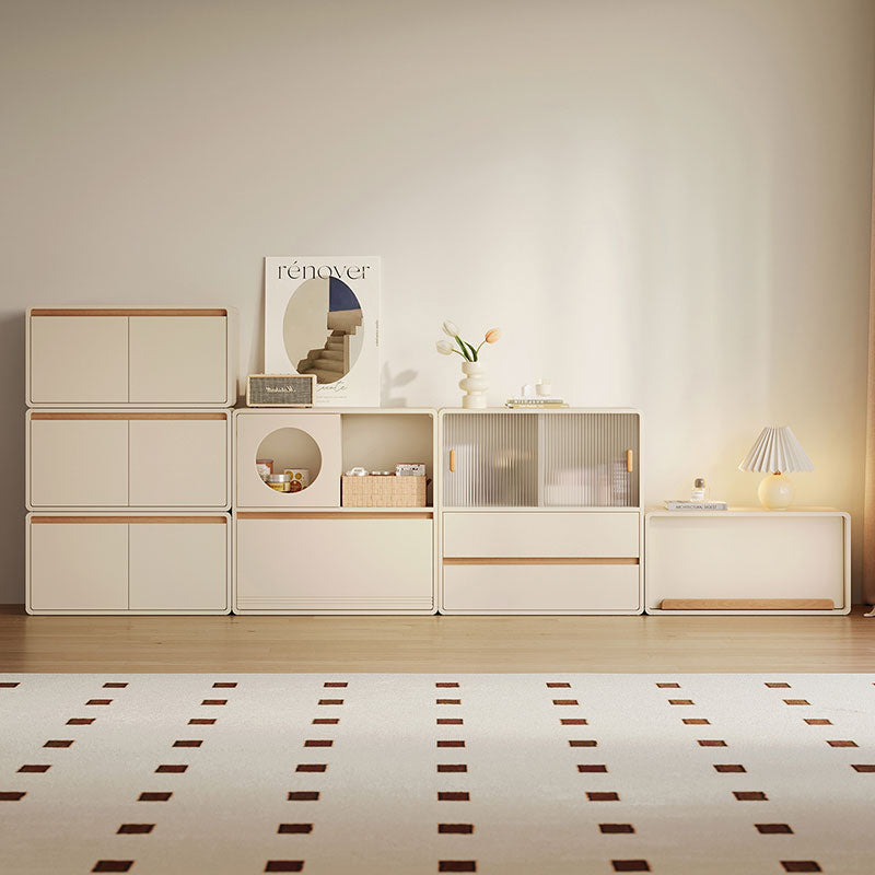 Giselle Floor-standing Modular Storage Cabinet Chest Set for Home Mult ...