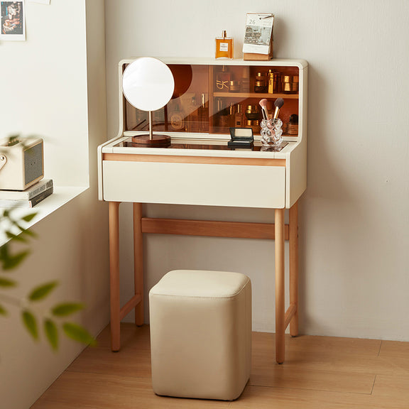 Kara 70cm Dressing Table/Bedroom Vanity Table Set with Drawer/Mirror/S ...