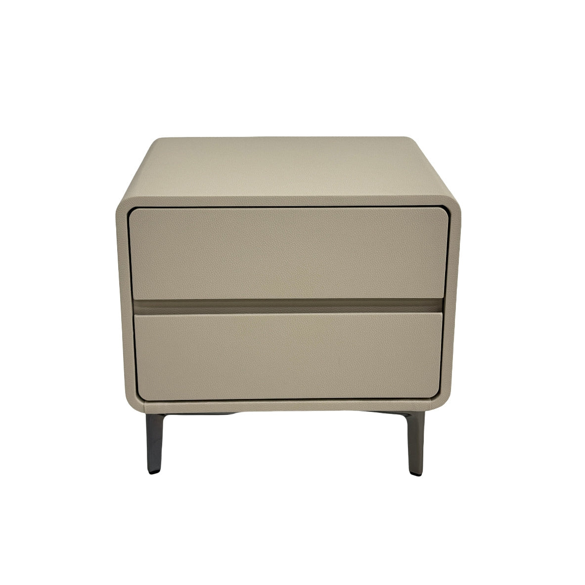 Dayisa Premium PU Leather Bedside Table with Drawers/Night Stand with ...