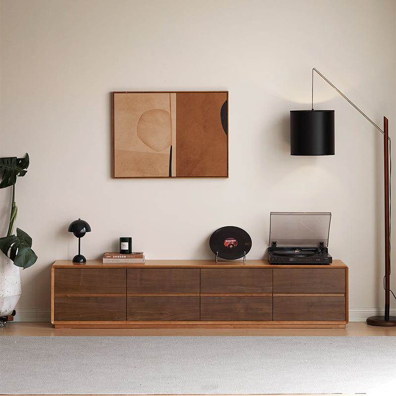 Benton 2m/2.2m/2.4m FAS-Graded Solid Black Walnut Wood/Cherry Wood TV ...